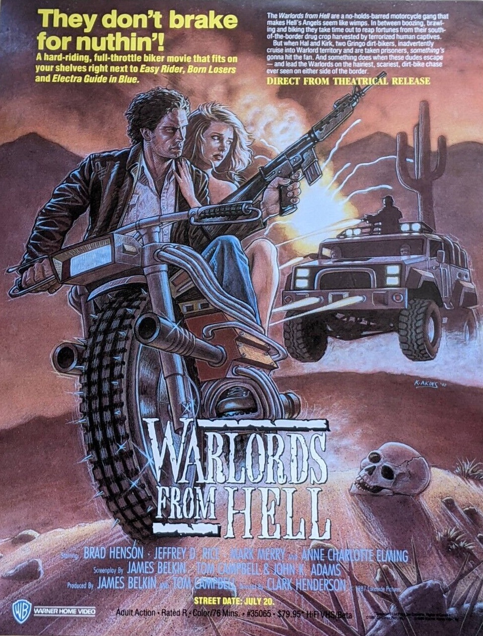 Cast - Warlords of Hell (1987)
