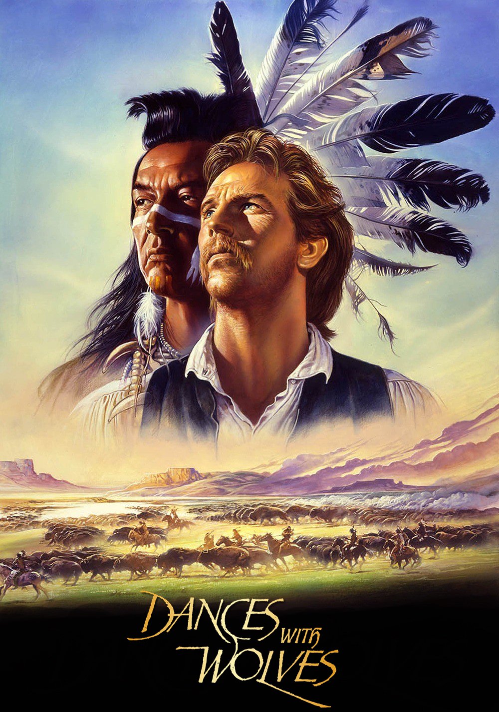 Cast - Dances with Wolves (1990)