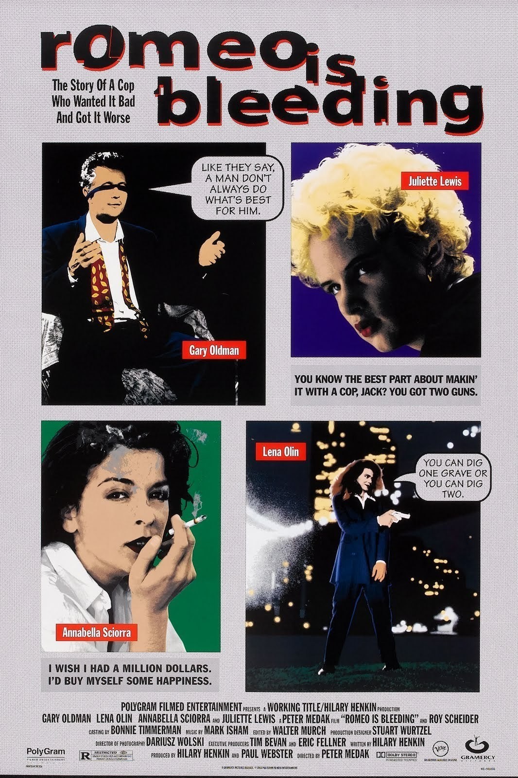 Cast - Romeo Is Bleeding (1993)