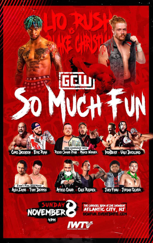 Cast - GCW So Much Fun (2020)