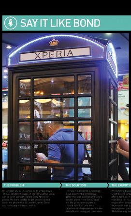 Sony Xperia Ion Smartphone 'Say it Like Bond' James Bond 'Skyfall' Marketing Case Study (movie ...