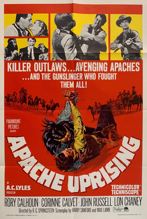 Cast - Apache Uprising (1965)